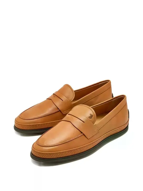 TOD'S Penny Leather Loafers