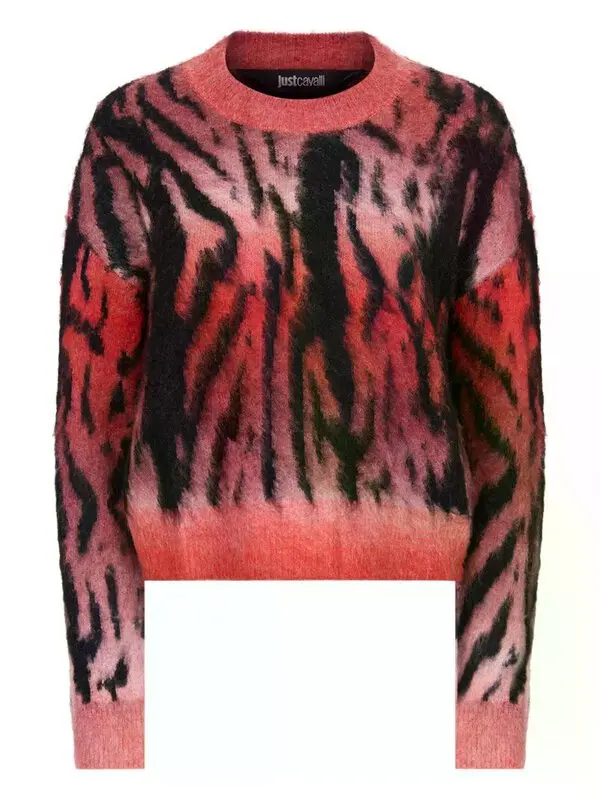 Just Cavalli Tiger-print Sweater
