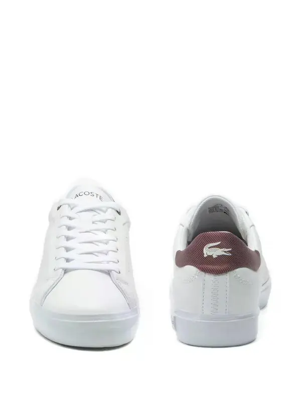 Lacoste Perforated Leather Sneakers