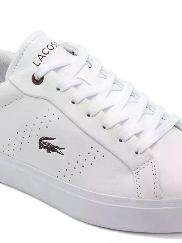 Lacoste Perforated Leather Sneakers