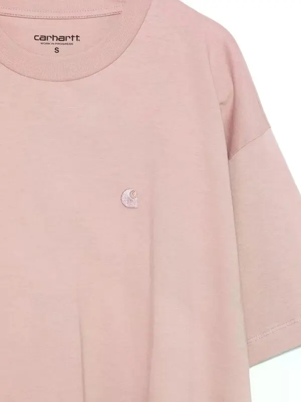 Carhartt Work In Progress Logo-embroidered Short-sleeve T-shirt
