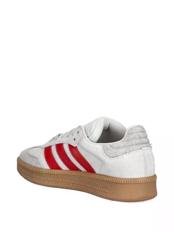 Adidas Samba Three-stripe Sneakers - Grey
