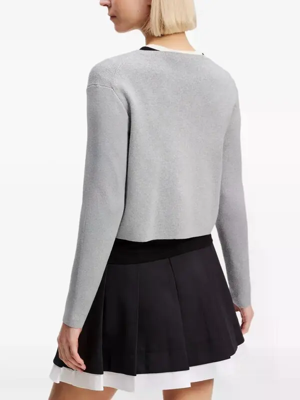 Karl Lagerfeld Ikon Cropped Cardigan