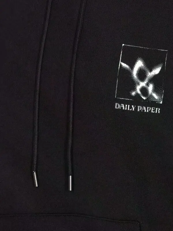 DAILY PAPER Shadow Grid Logo Hoodie
