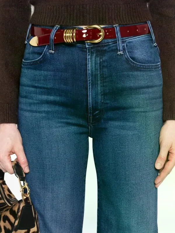 MOTHER The Hustler Roller Sneak Jeans
