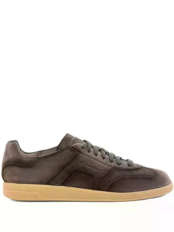Santoni Suede Sneakers