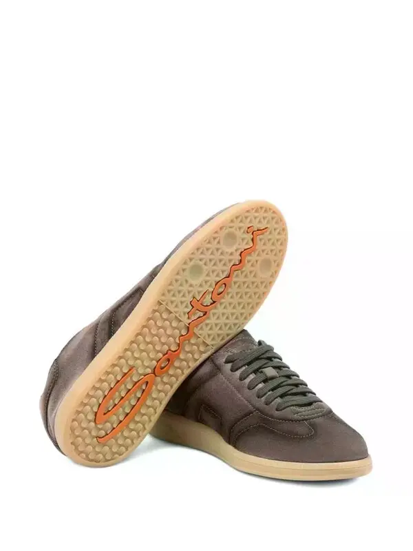 Santoni Suede Sneakers