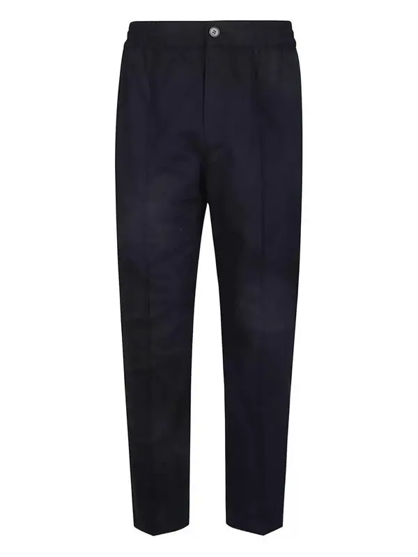 A.p.c. Elastic-waist Cotton Trousers