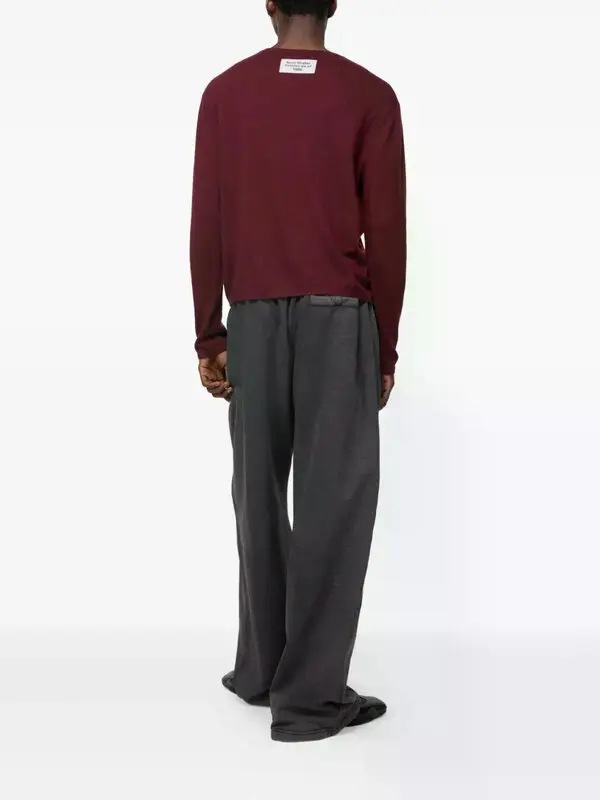 Acne Studios Cashmere Crew Neck Sweater - Red