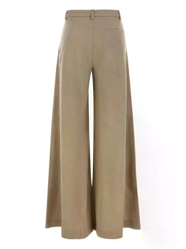 Andamane Pleated Wool Trousers