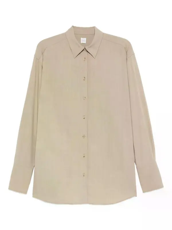 TOTEME Classic Tuxedo Button-down Shirt