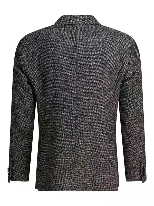 Tagliatore Double-breasted Textured Jacket