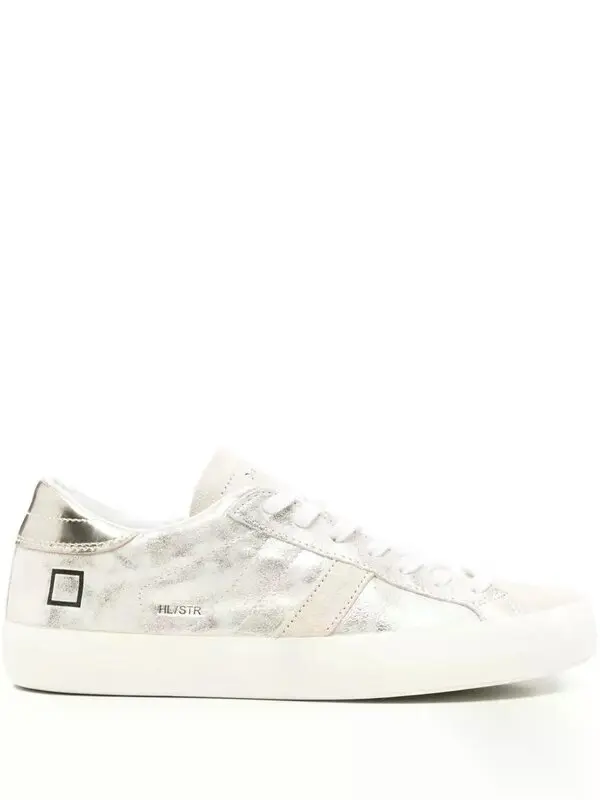 D.a.t.e. Metallic Leather Sneakers