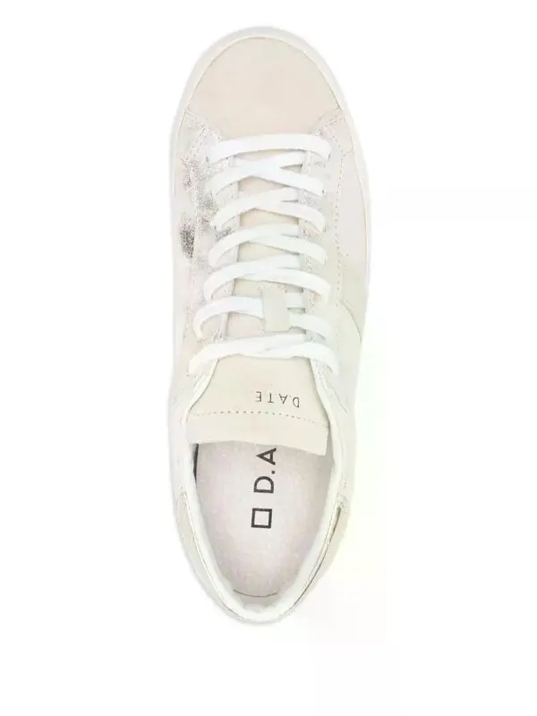 D.a.t.e. Metallic Leather Sneakers
