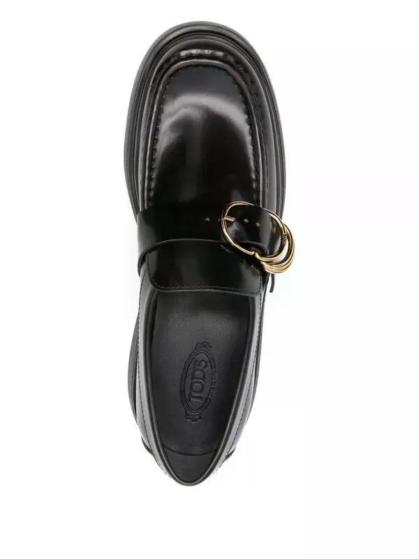 TOD'S Buckle-detail Platform Loafers