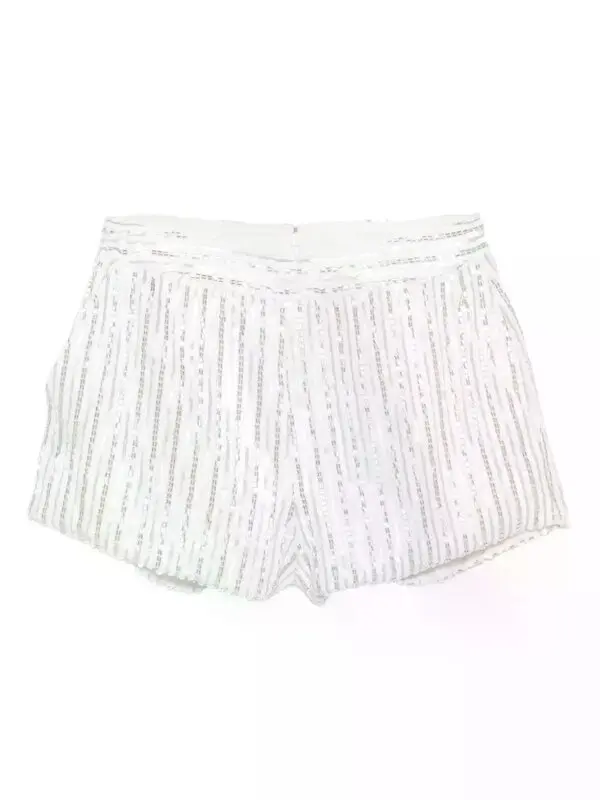 Redemption Sequin-embellished Shorts