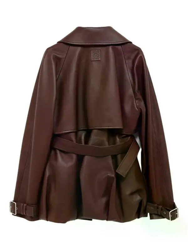 Loewe Belted Leather Jacket