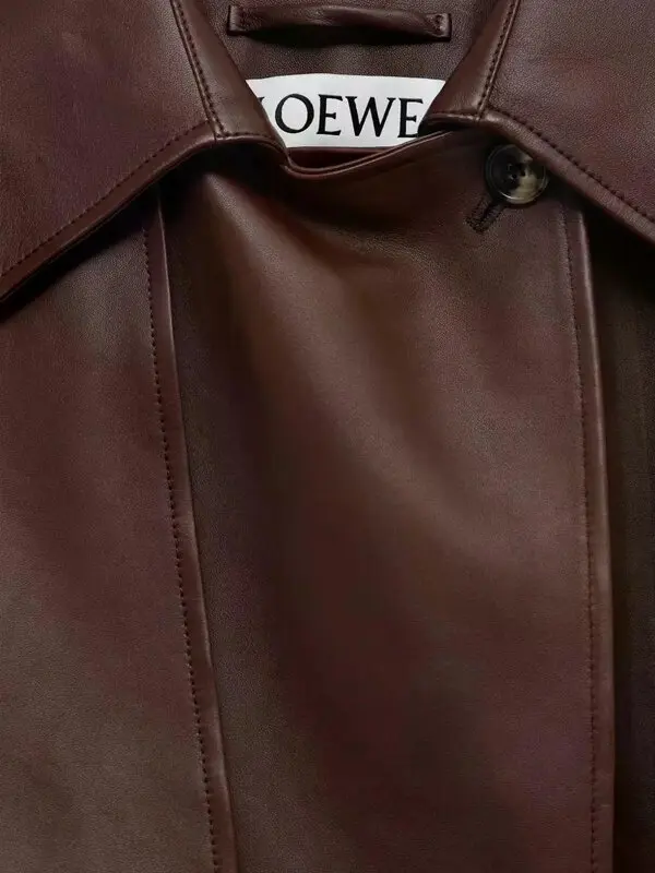 Loewe Belted Leather Jacket
