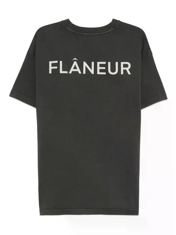 FLANEUR Logo-print T-shirt
