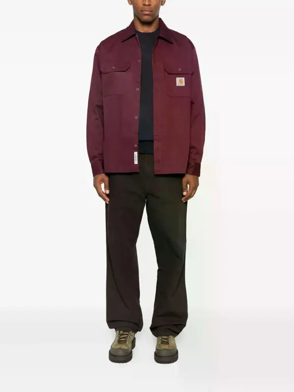Carhartt Work In Progress Cotton-blend Long-sleeve Sweatshirt - Blue
