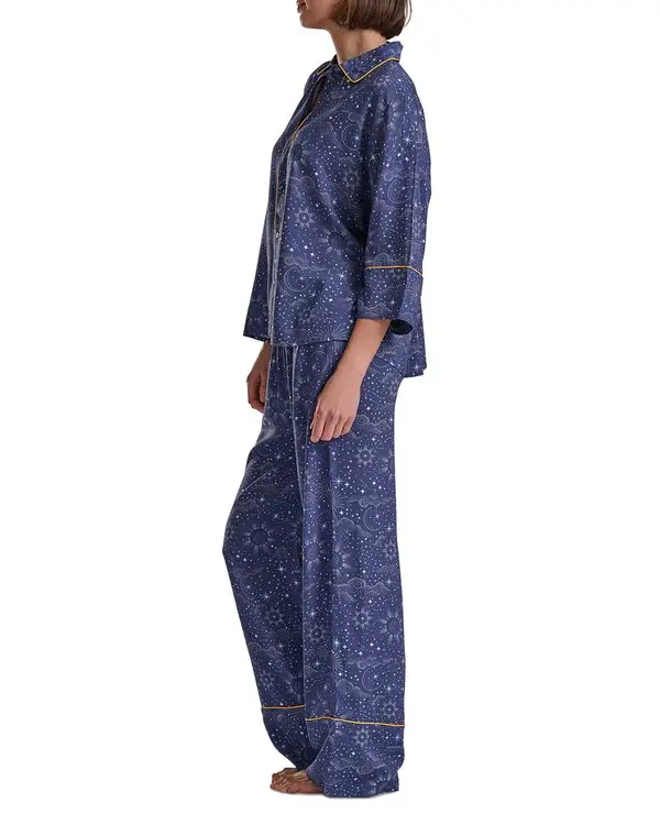 Splendid Celestial Print Pajama Pant Set - Celestial Sky