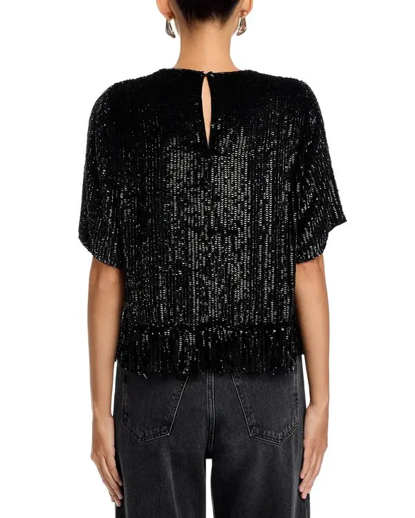 Kobi Halperin Yona Sequin Blouse