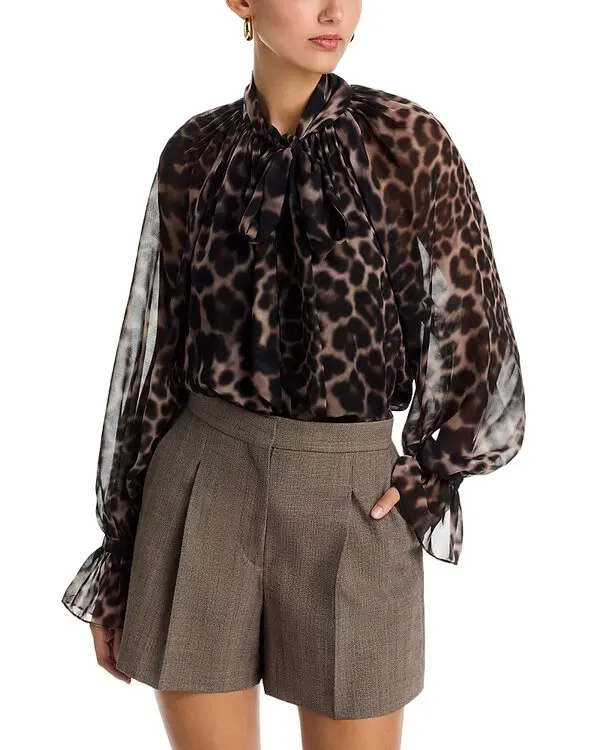 Kobi Halperin Glimmer Blouse - Black Multi