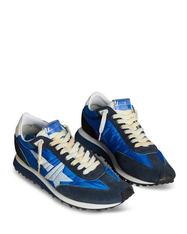 GOLDEN GOOSE Running Marathon Sneakers - Royal Blue