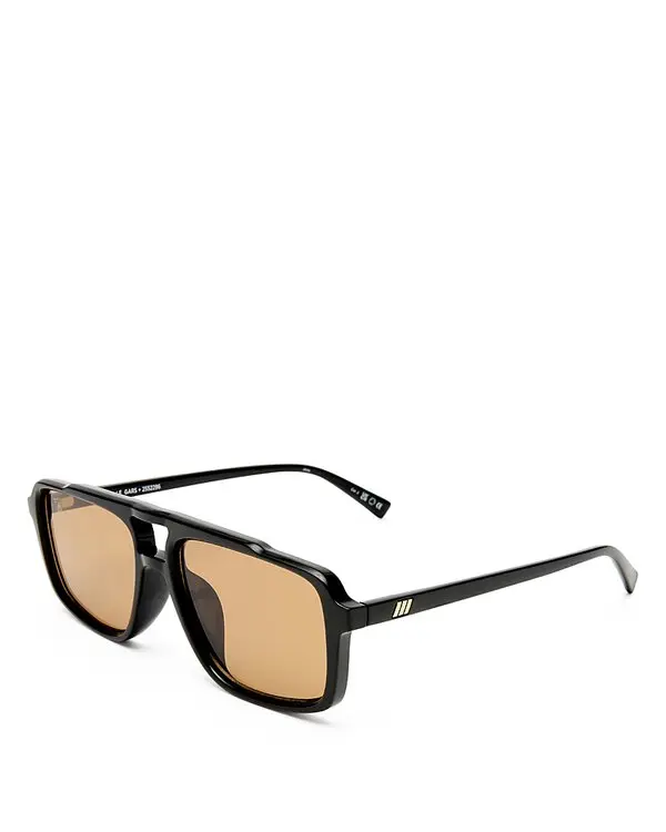 Le Specs Aviator Sunglasses 57mm - Black