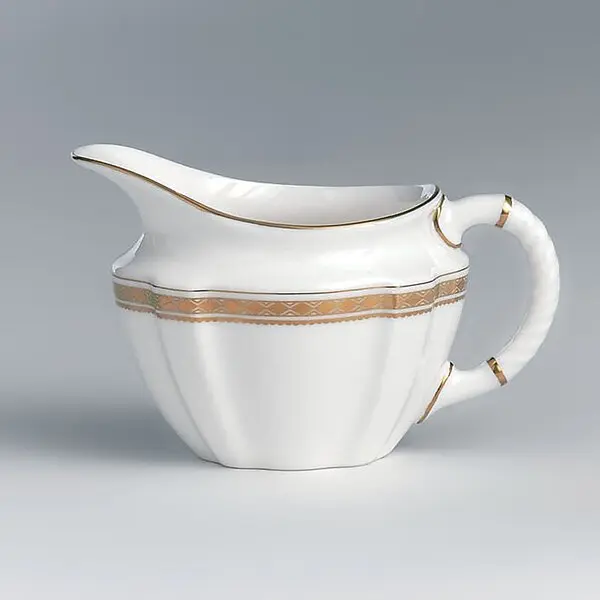 ROYAL CROWN DERBY Carlton Creamer - Gold