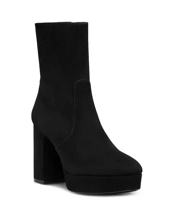 STUART WEITZMAN Dayna Platform Booties - Black