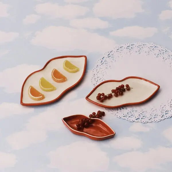 SERAX Les Objets Mouleversants Lip Trays, Set Of 3