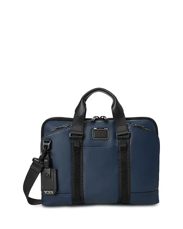 Tumi Alpha Bravo Academy Briefcase - Navy Coate