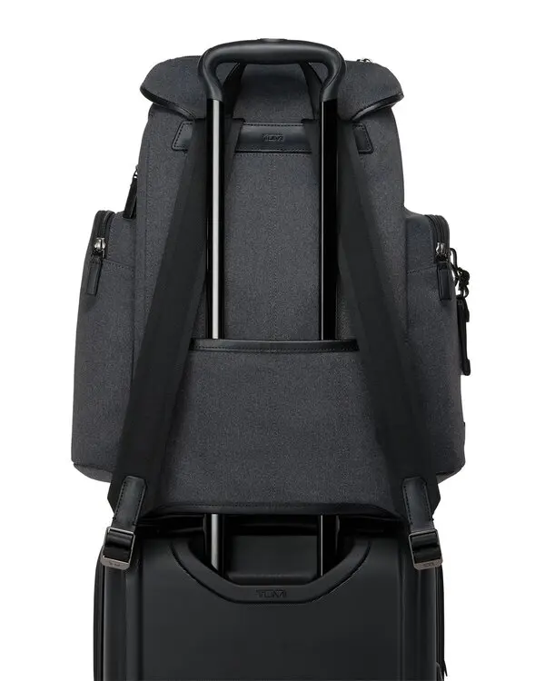 Tumi Griffen Flap Backpack - Dark Charcoal
