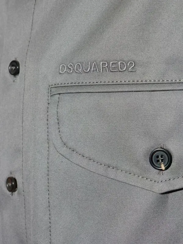 Dsquared2 Double-pocket Cotton Shirt