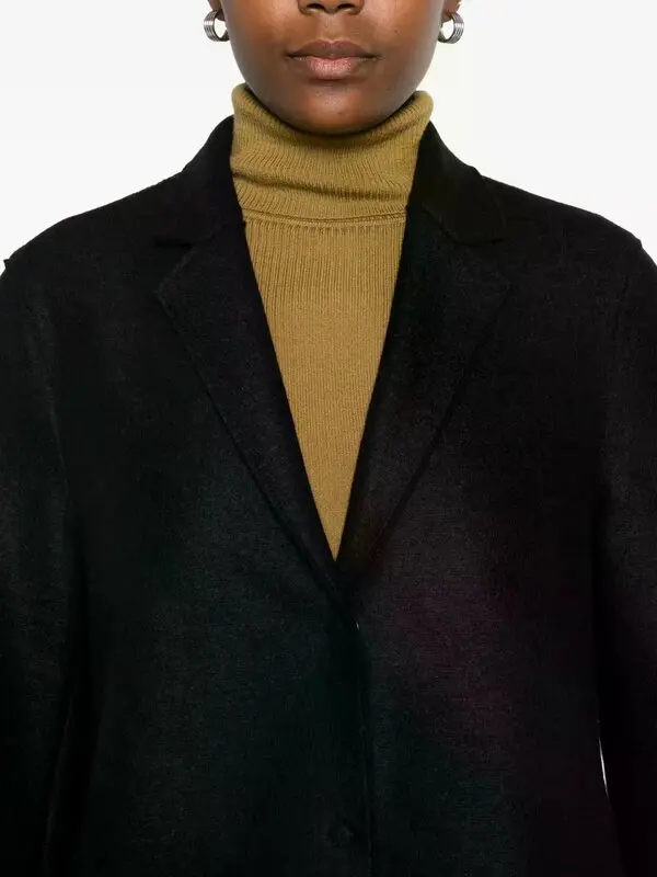 Harris Wharf London Cocoon Virgin-wool Coat