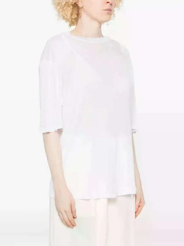 Victoria Beckham Drape Sleeve T-shirt