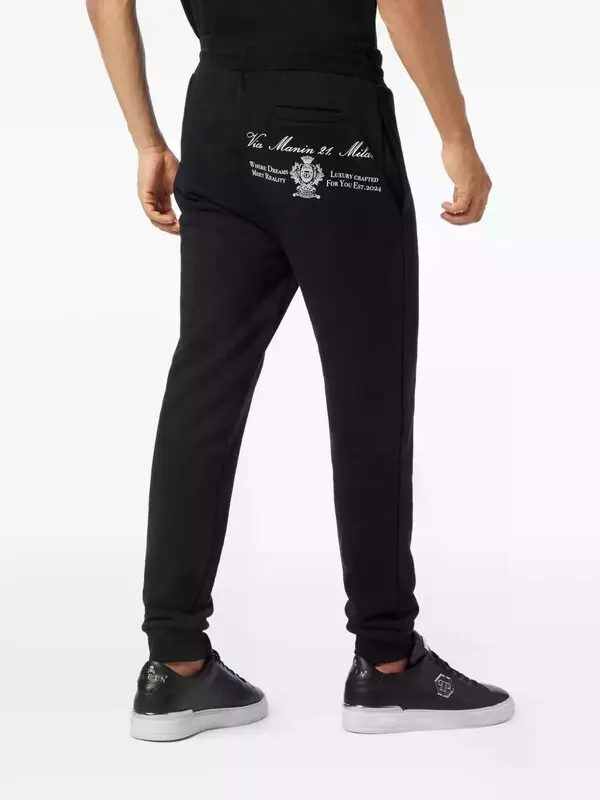 Philipp Plein Embroidered-logo Track Pants