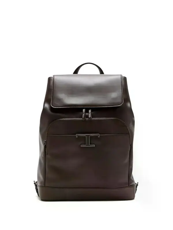 TOD'S T-timeless Leather Backpack - Brown