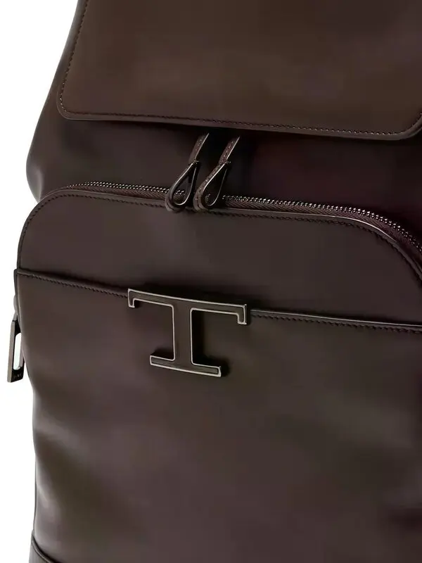 TOD'S T-timeless Leather Backpack - Brown