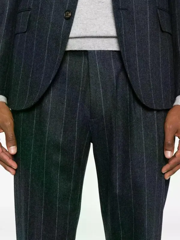 Eleventy Pinstriped Suit