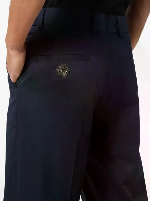 Philipp Plein Logo-plaque Trousers