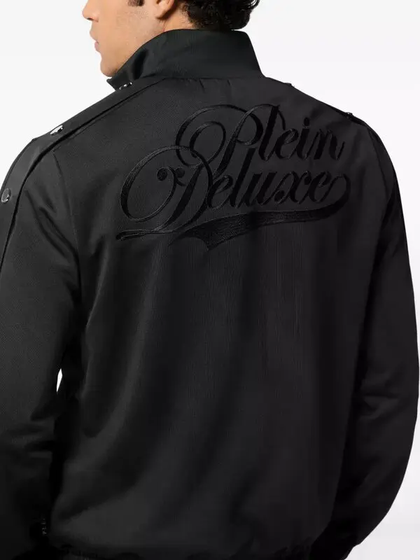 Philipp Plein Button-detail Track Jacket