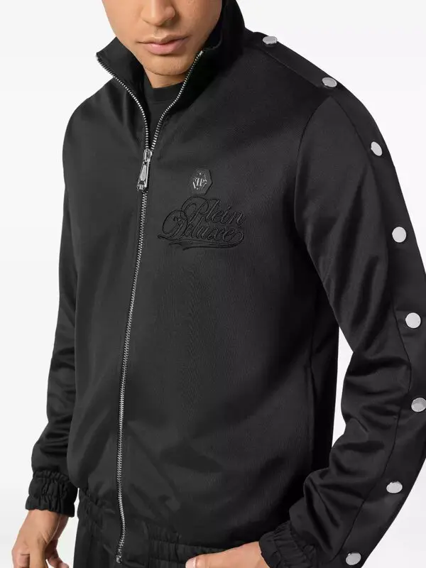 Philipp Plein Button-detail Track Jacket