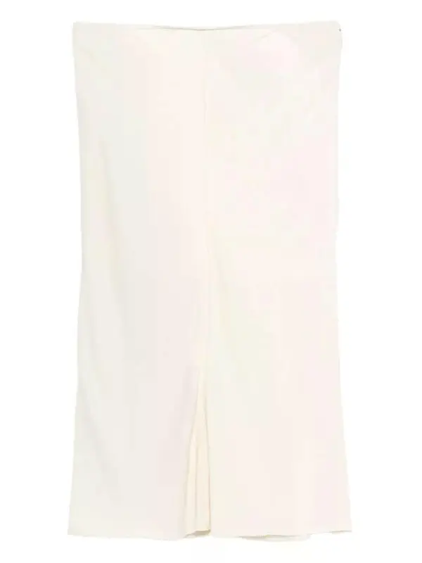 AMI Paris Split-front Straight Skirt