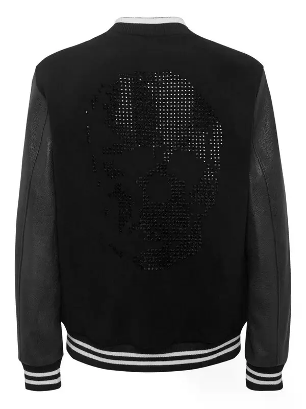 Philipp Plein Rhinestone-embellished Bomber Jacket