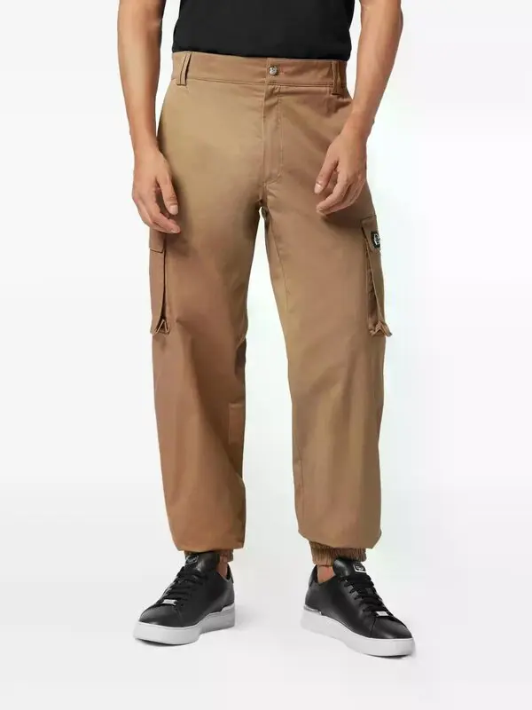 Philipp Plein Cargo Pocket Trousers - Neutrals