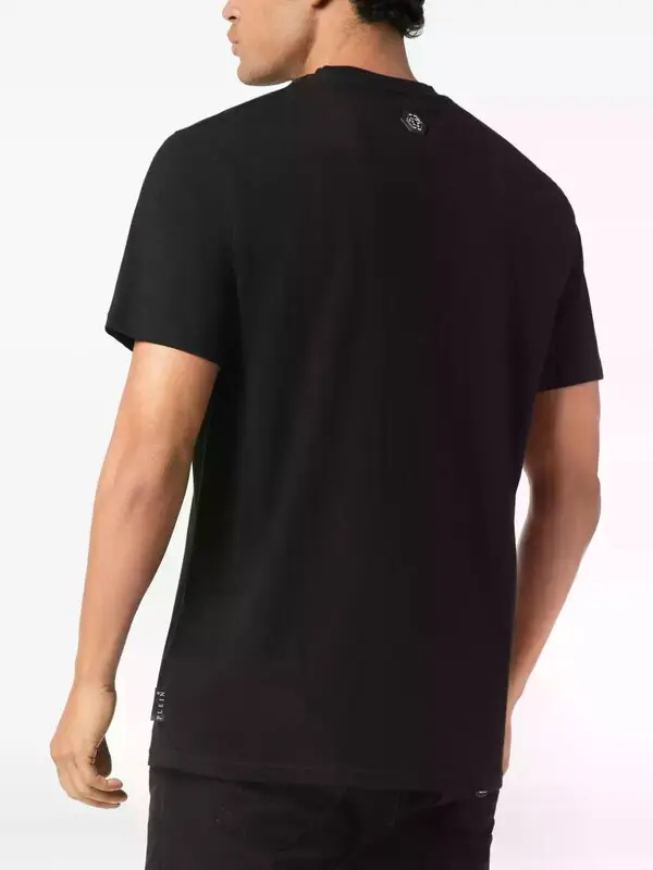 Philipp Plein Crest-print Round Neck T-shirt