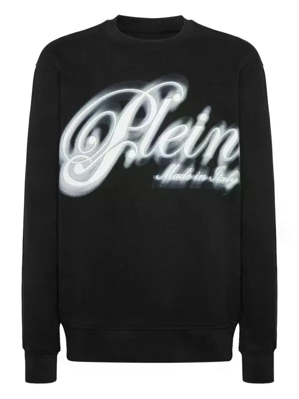 Philipp Plein Logo-print Sweatshirt - Black