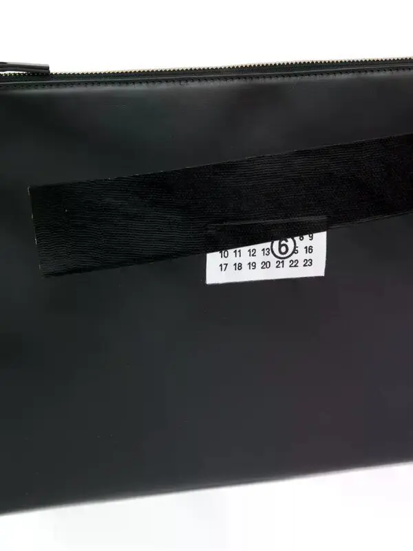 MAISON MARGIELA Logo Patch Clutch